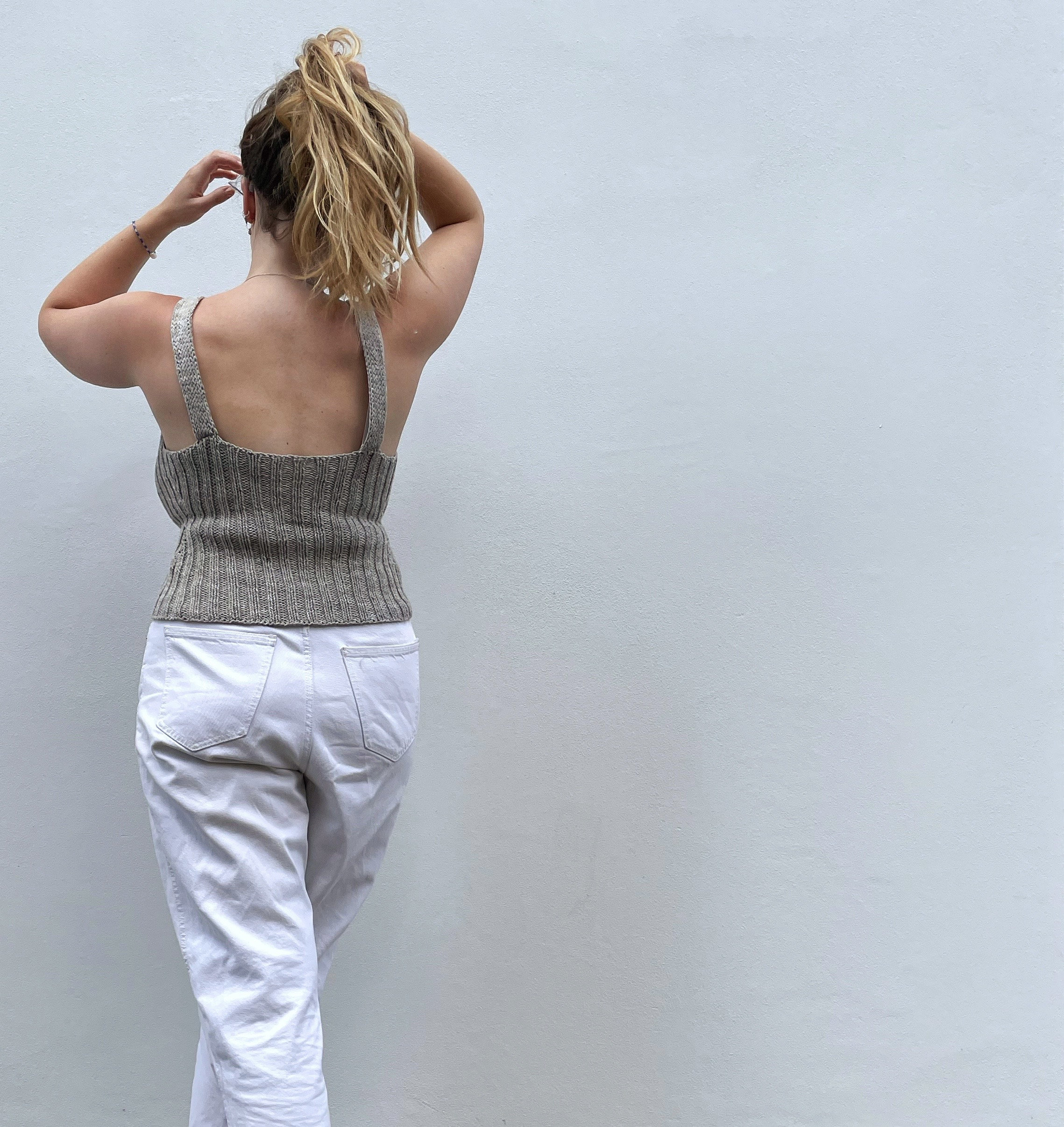 03 Rib Cami | Knitting Pattern - Etsy