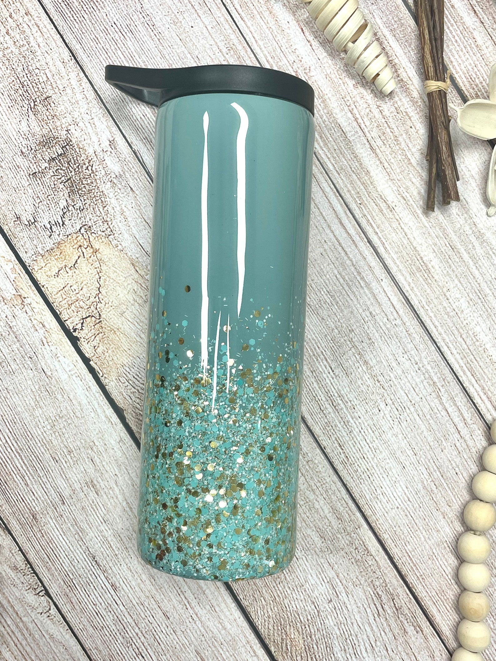 Elegant Glitter Sprinkle Tumbler, Glitter Tumbler, Personalized Custom ...