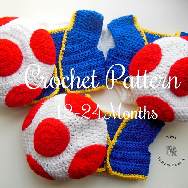 Crochet Toad Costume Pattern - Etsy