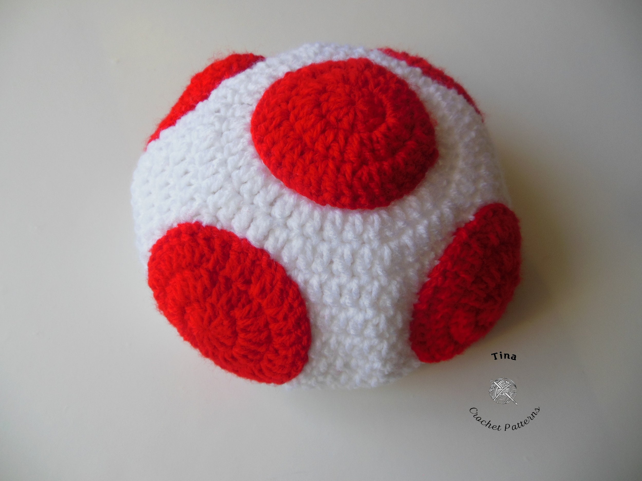CROCHET PATTERN Toad Mushroom Hat for Halloween | PDF English | Sizes ...