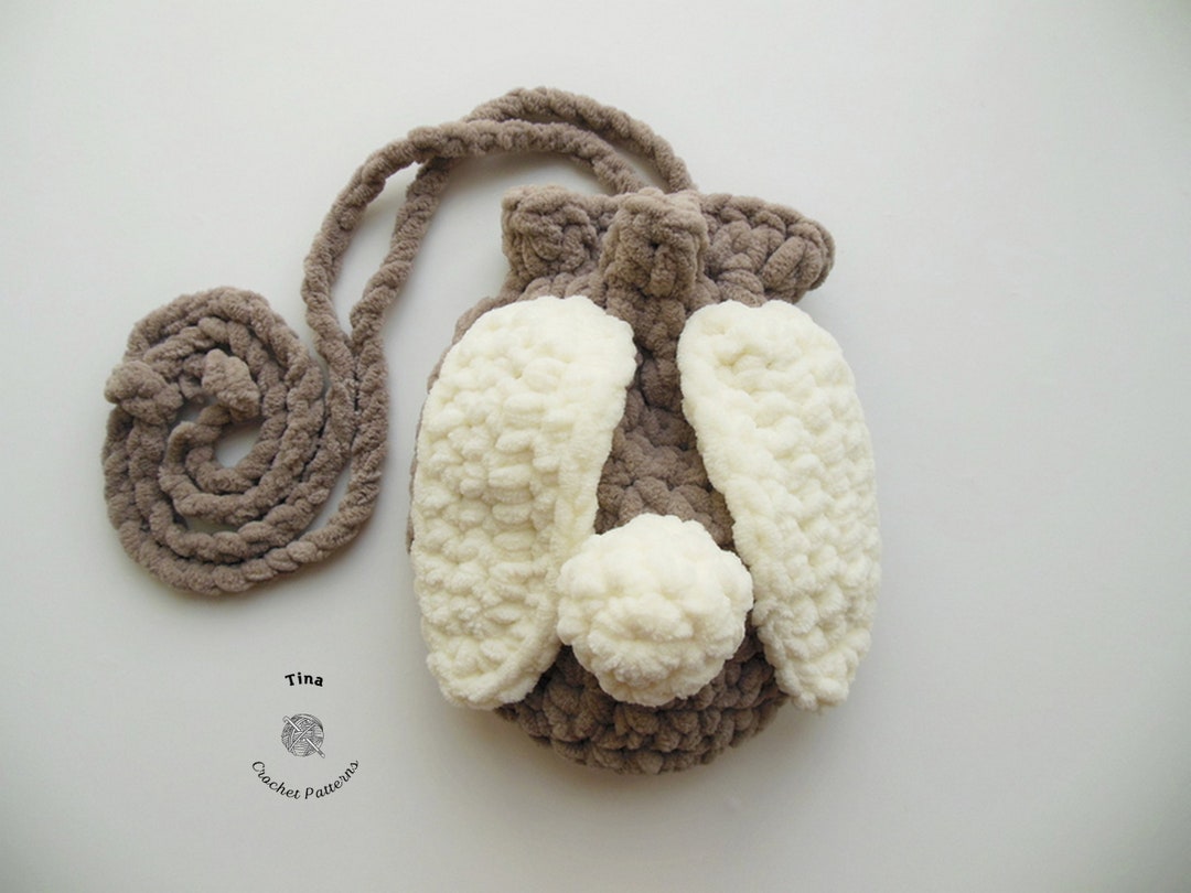 CROCHET PATTERN | Bunny Bag for Girl, Easter Gifts, Easy English Pdf ...