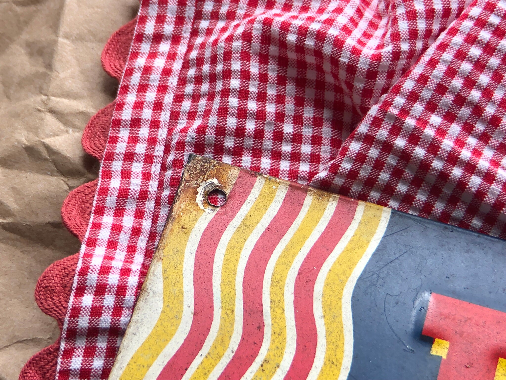 Vintage Butter-nut Bread Metal Advertising Sign Embossed - Etsy