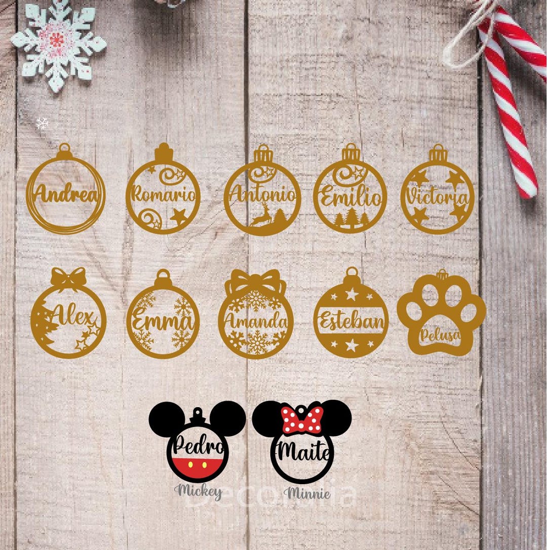 Christmas Balls, Mdf Balls, Dxf, Pdf, Eps, Laser Cut, Router Balls ...