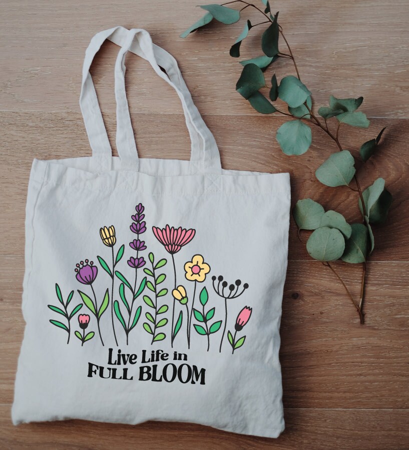 Wildflower SVG Wildflower PNG Full Bloom Svg Floral Svg Botanical Svg ...