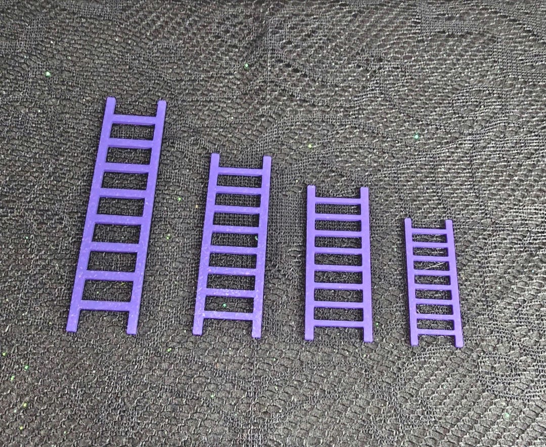 Set of 3-D Printed Tiny Ladders for Jumping Spider Enclosures (4 Piece ...