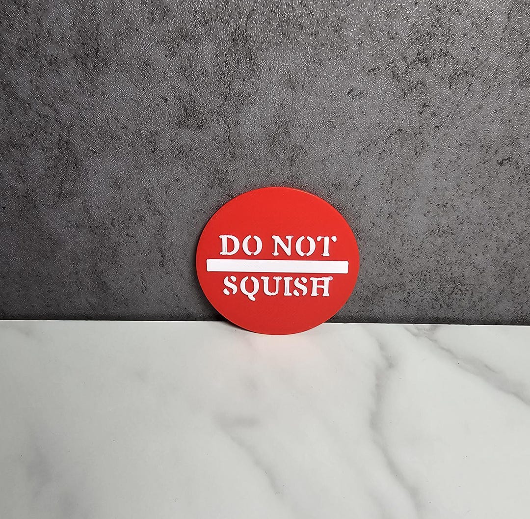 2 DO NOT SQUISH Sign for Spider Enclosure Decor - Etsy