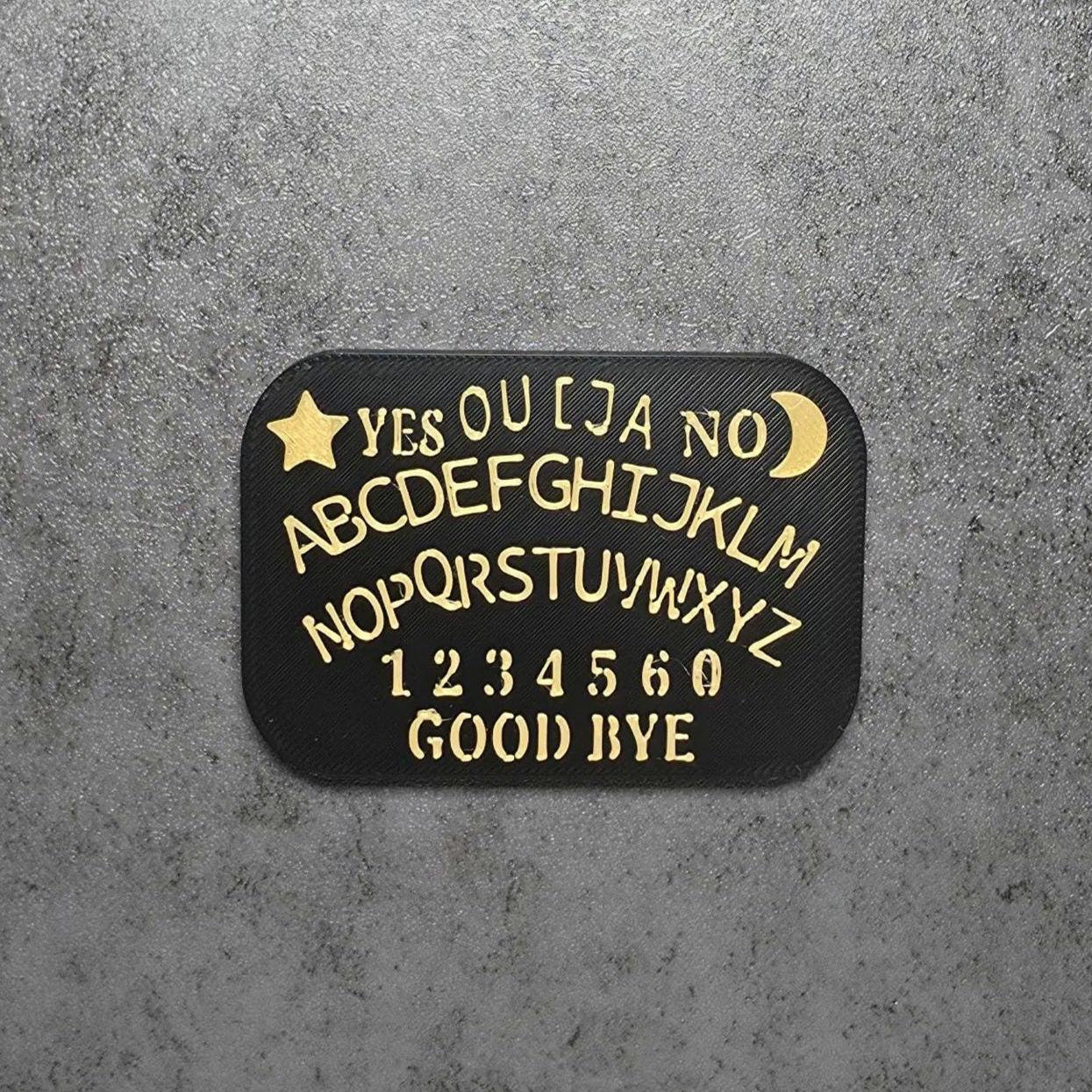 Ouija Board Magnetic Sign: Jumping Spider/reptile Enclosure Decor (2.8 ...