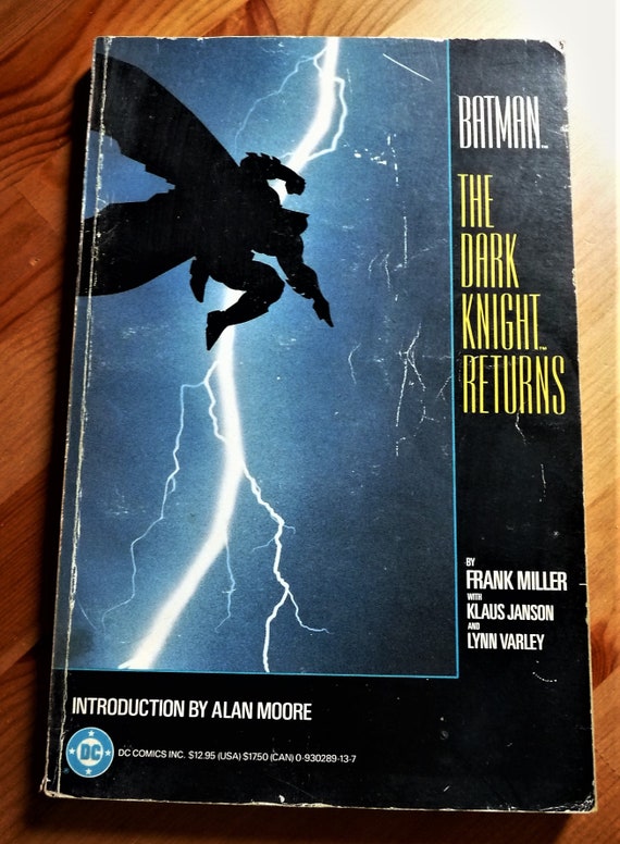 The Dark Knight Returns Comic Cover