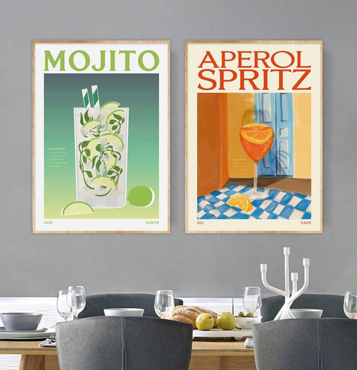 Aperol Spritz Only Cartoon Fruit Juice Aperol Spritz Posters and Print ...