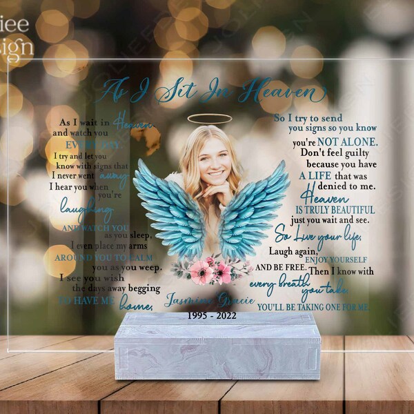 Pictures Frames With Death of Loved One Saying - Etsy