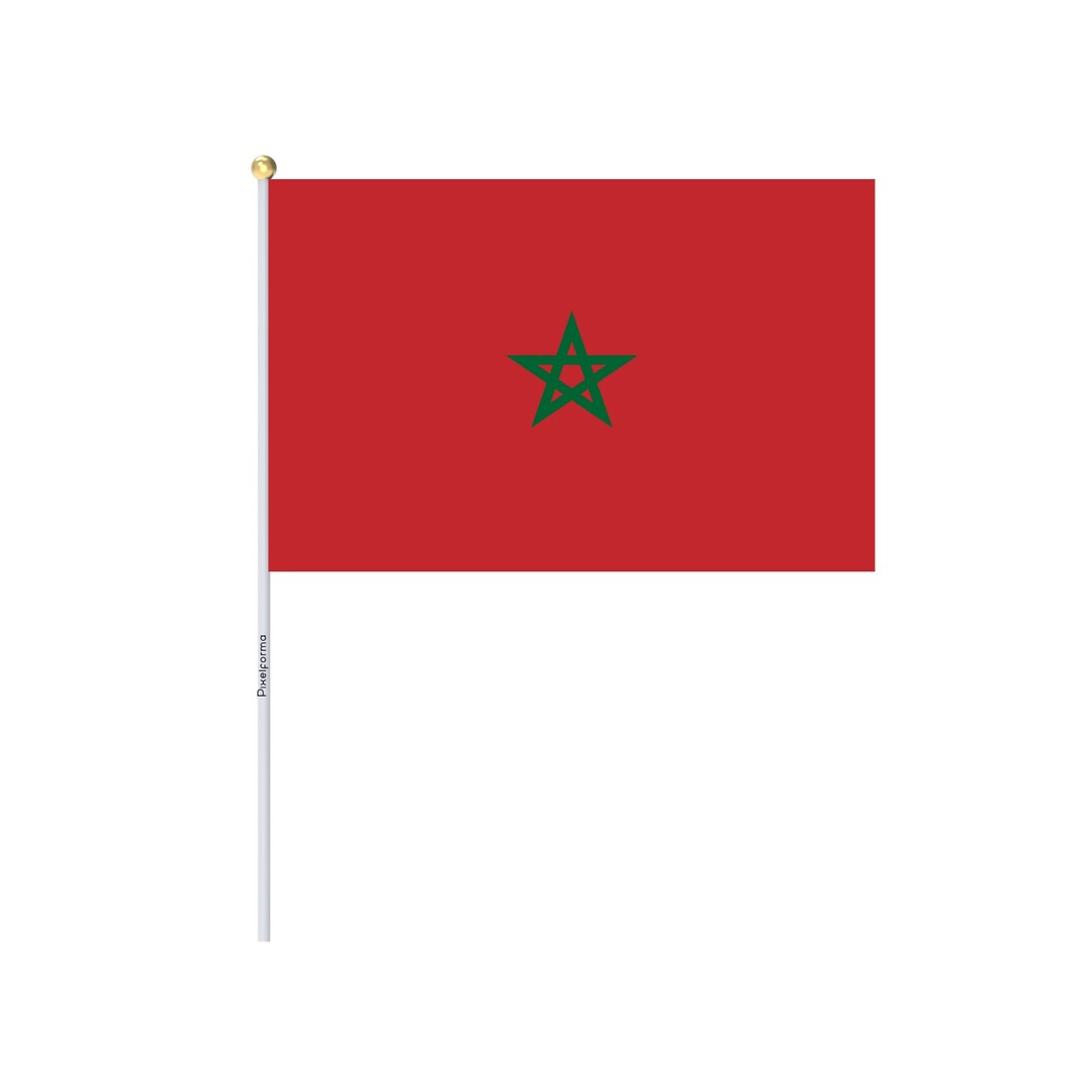 Mini Flag of Morocco in Several Sizes 100% Polyester - Etsy