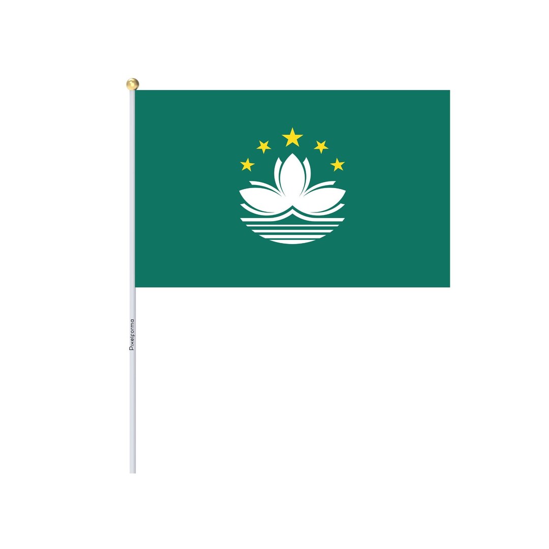 Mini Flag of Macau in Several Sizes 100% Polyester - Etsy