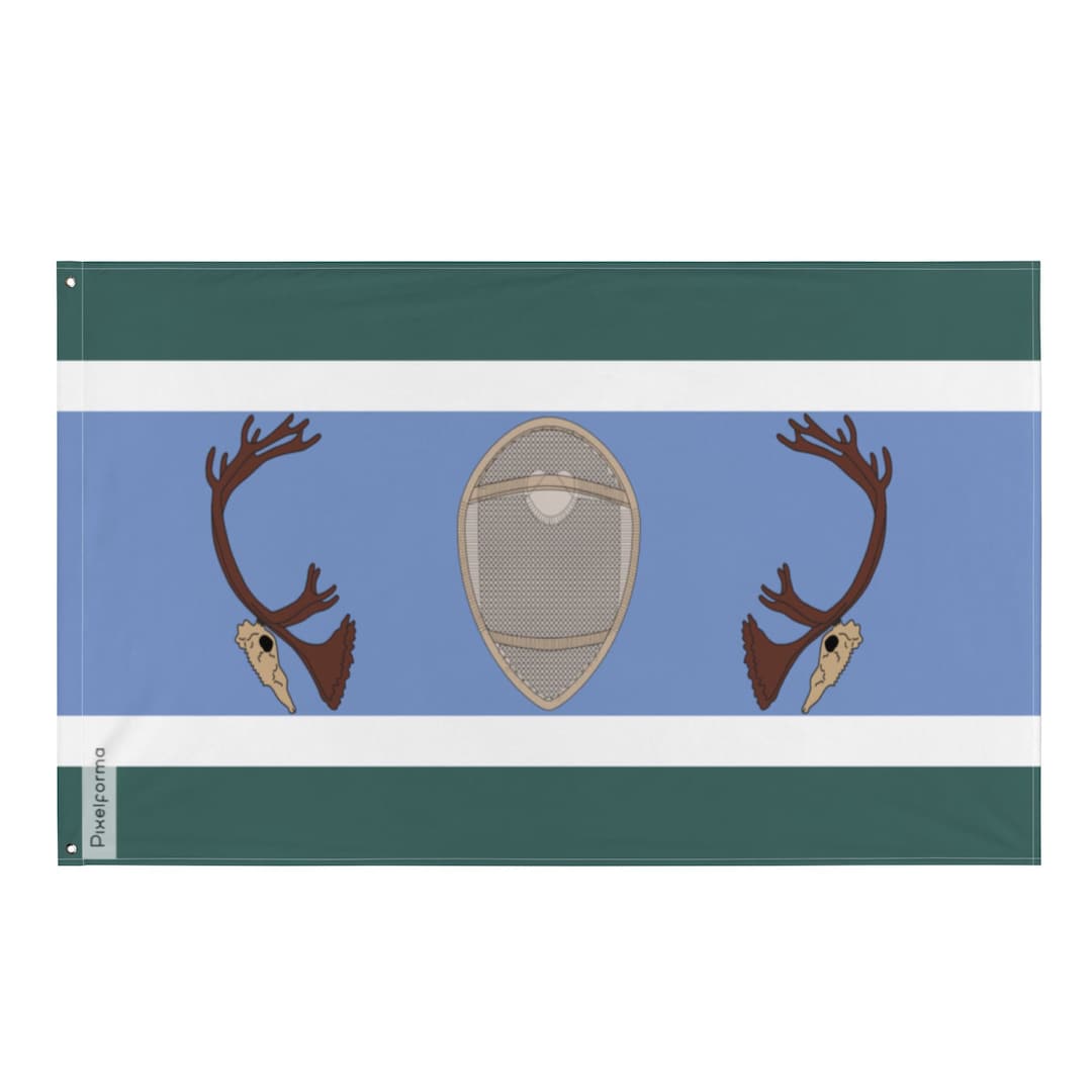 Innu Nation of Quebec and Labrador Flag in Multiple Sizes 100% - Etsy