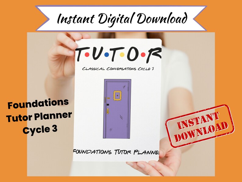 Classical Conversations Instant Download Foundations Tutor - Etsy
