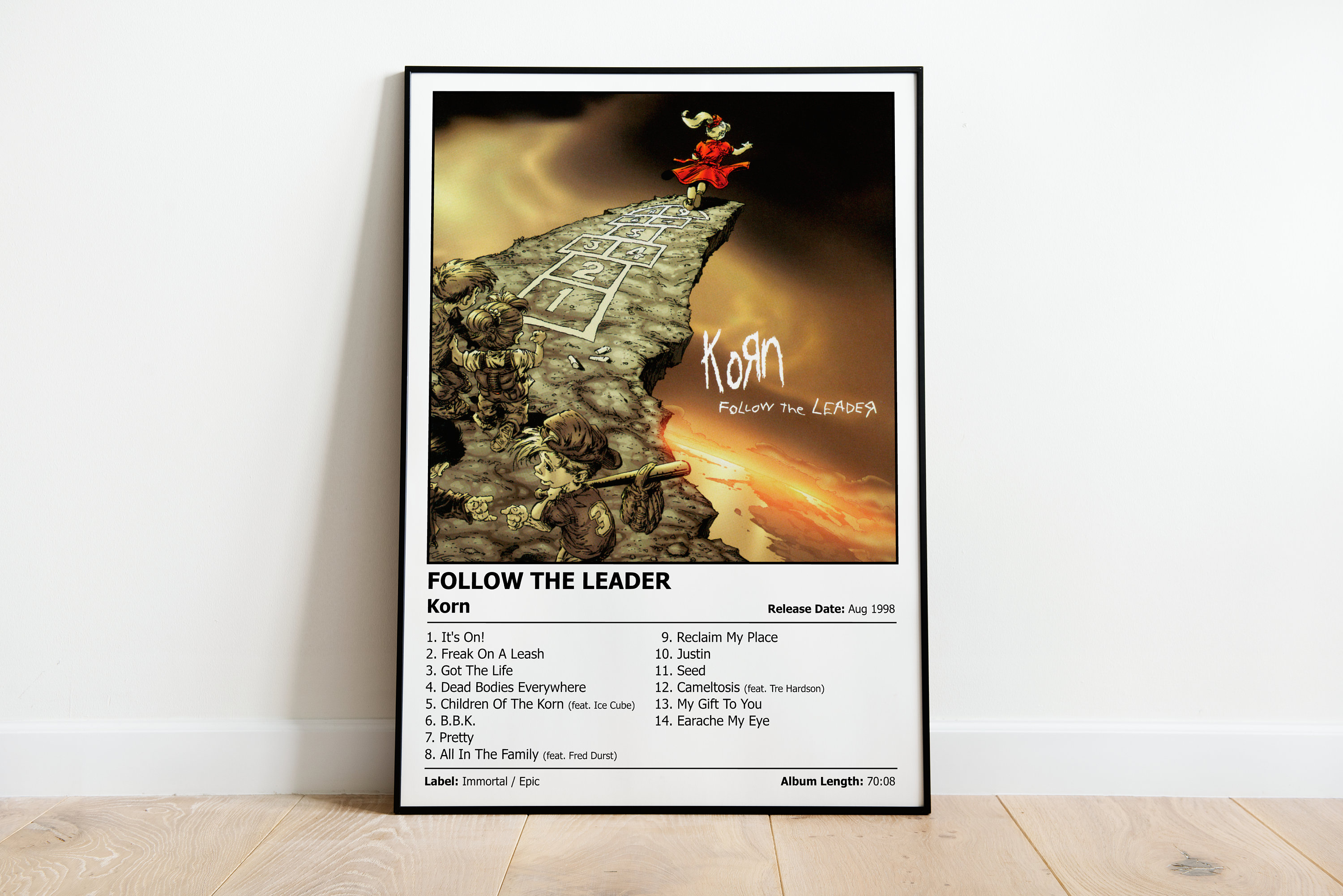 Korn Follow The Leader Poster