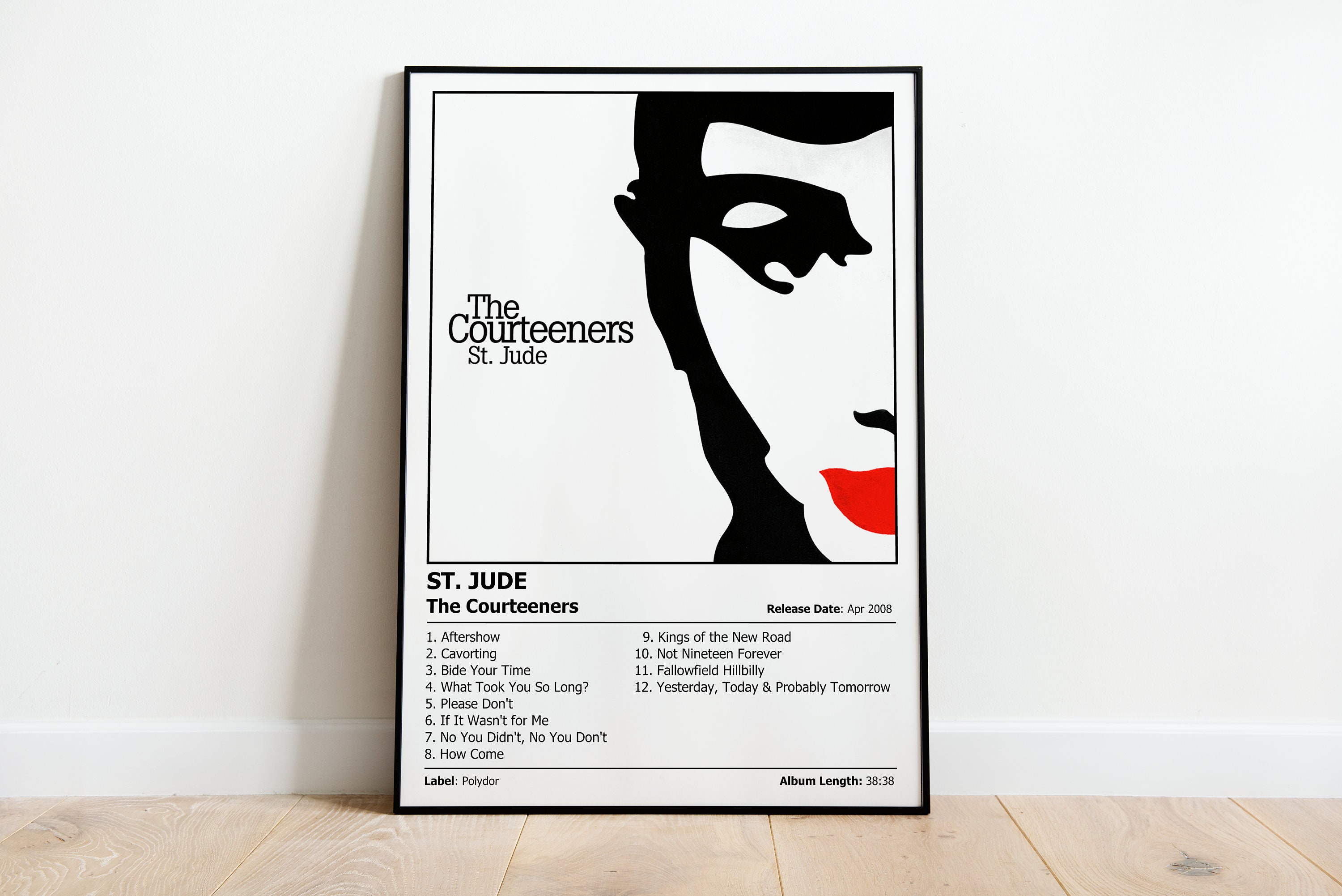 THE COURTEENERS St. Jude Album Cover Print Poster Wall - Etsy UK