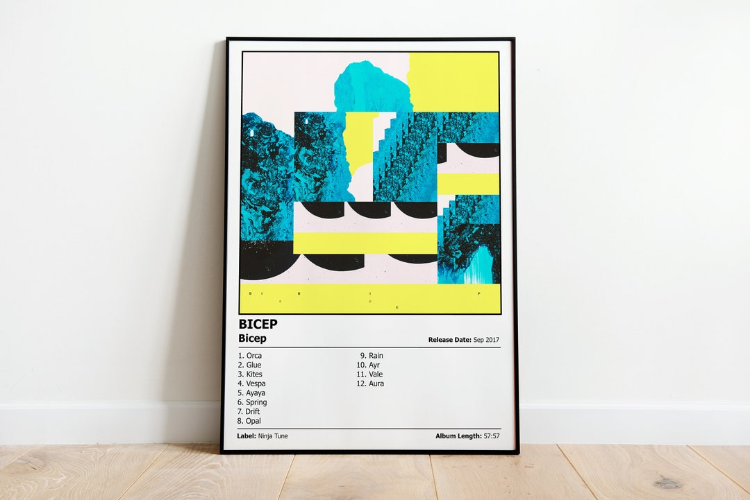 Bicep Bicep Album Cover Print Poster Wall Art Artwork A4 A3 A2 And A1 Sizes Availabe Etsy