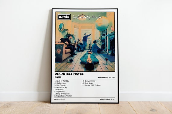 Oasis Definitely Maybe Album
