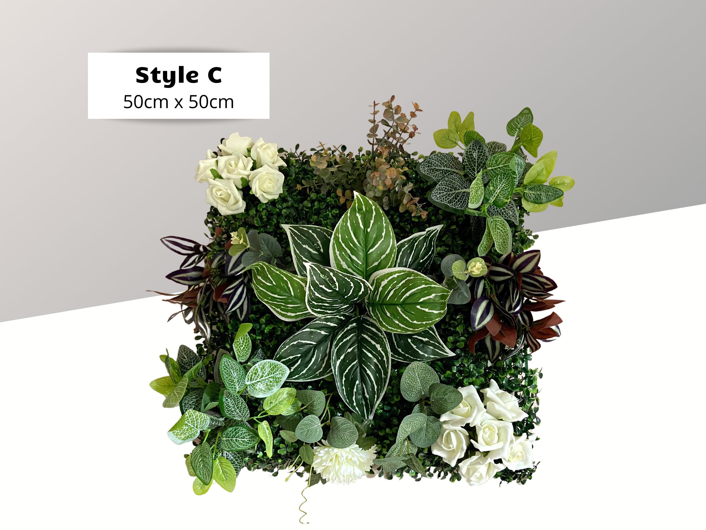 Artificial Plant Living Wall Panel Green Wall Decor - Etsy UK