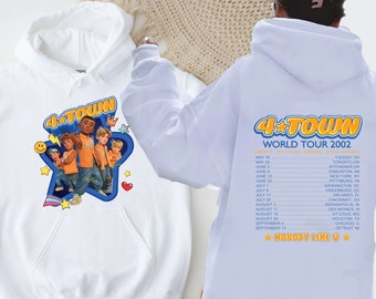 Turning Red 4TOWN 2002 Tour Shirt, 4town Hoodie, 4townies Sweater ...