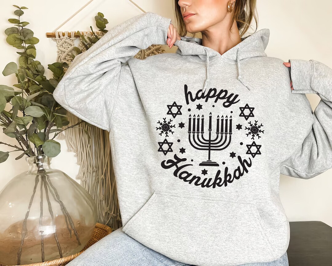 Happy Hanukkah Shirt, Hanukkah Hoodie, Hanukkah Shirt, Hanukkah Gifts ...