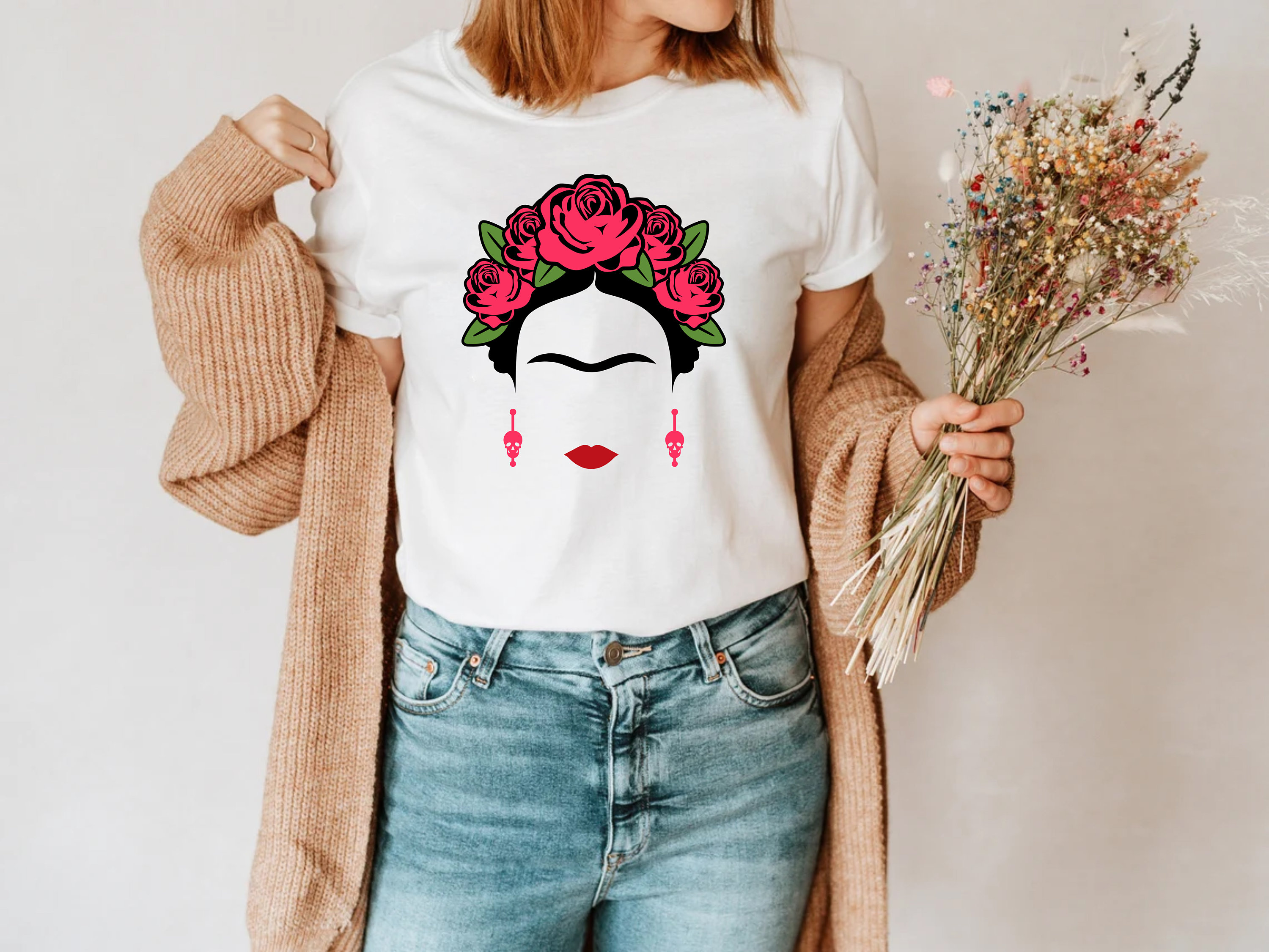 Frida Shirt, Frida Kahlo T-shirt, Empowerment Tee, Feminist Shirt ...