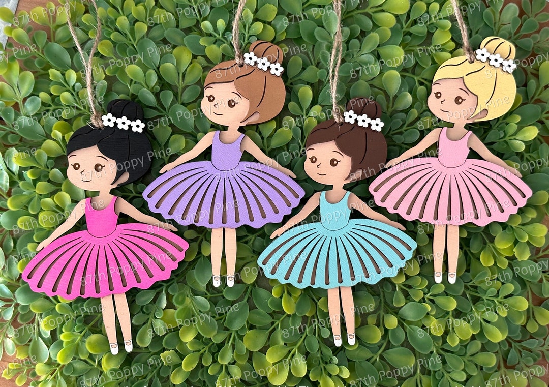 Personalized Ballerina, Personalized Ballet Ornament, Ballet Christmas ...