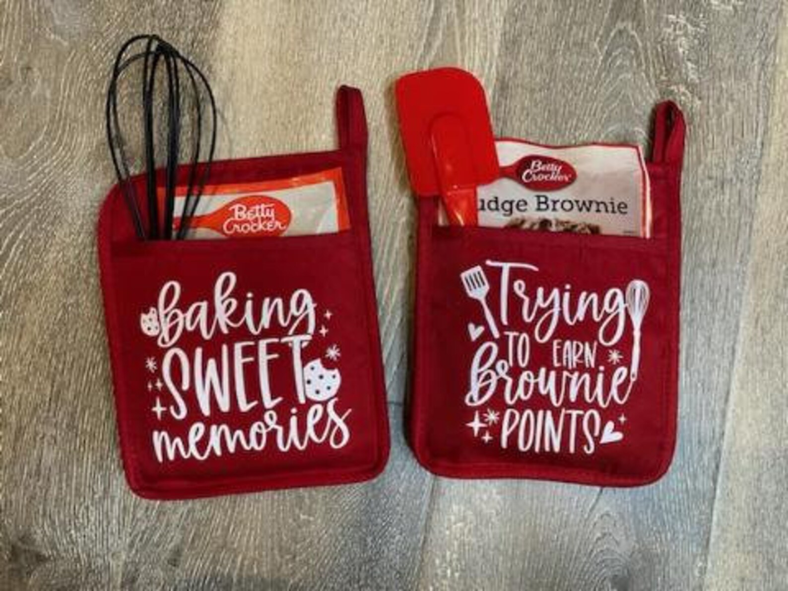 Teacher Gift Set, 3 Piece Gift Set, Potholder Gift Set, Teacher ...