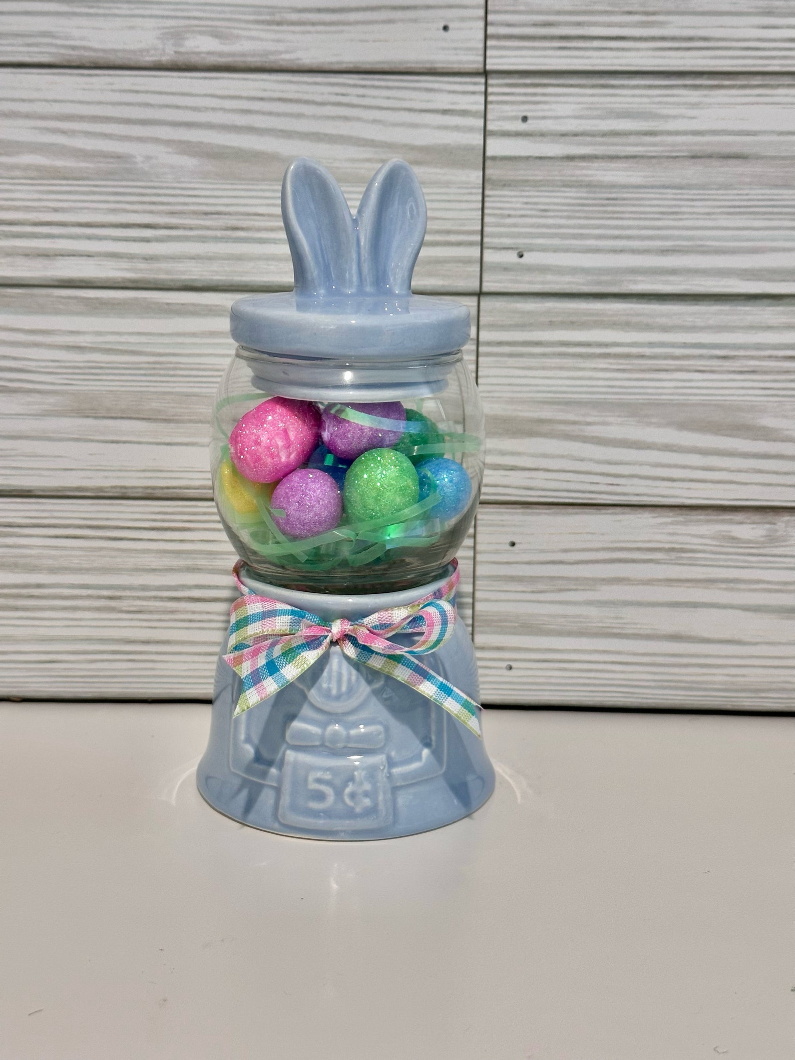 Mini Gumball Machines, Easter Tier Tray Decor, Bunny Ears Gumball ...