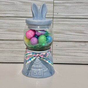 Mini Gumball Machines, Easter Tier Tray Decor, Bunny Ears Gumball ...
