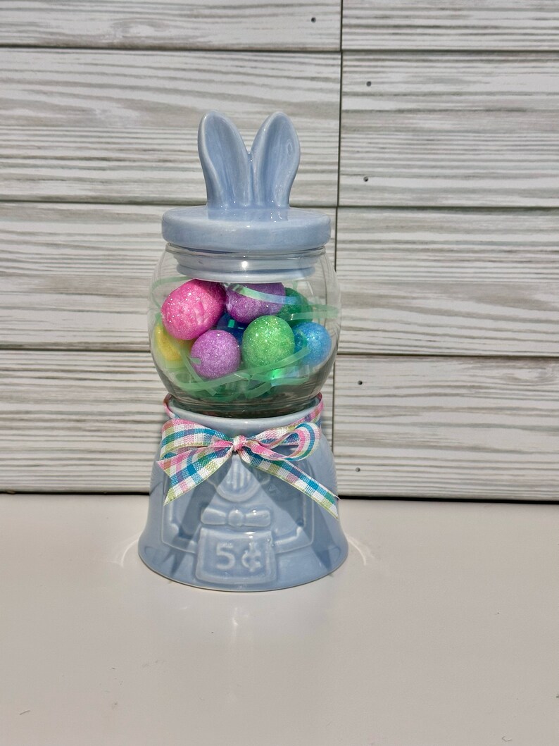 Mini Gumball Machines Easter Tier Tray Decor Bunny Ears - Etsy