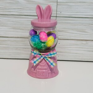 Mini Gumball Machines, Easter Tier Tray Decor, Bunny Ears Gumball ...