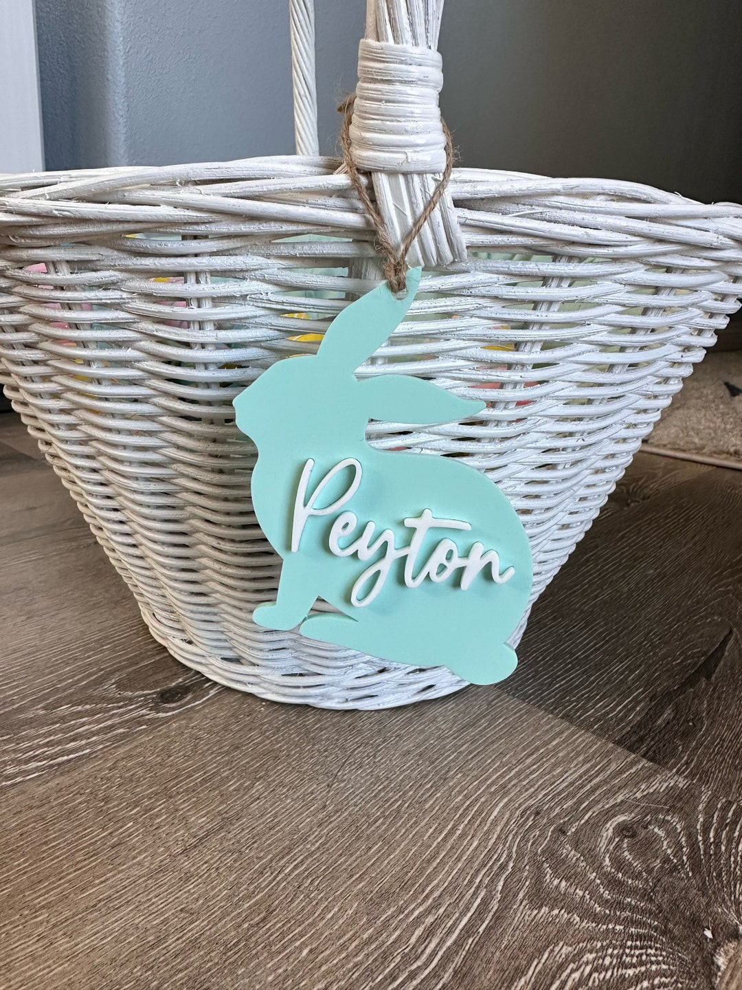 Easter Name Tags, Acrylic Name Labels, Easter Gifts, Personalized ...