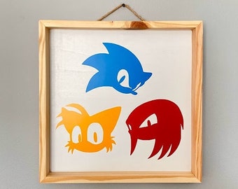 Sonic Framed Wall Art - Etsy