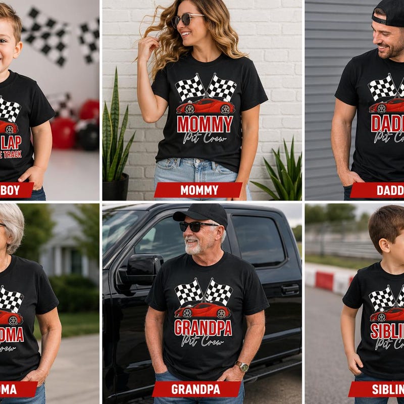 First Lap Family Shirts - Etsy