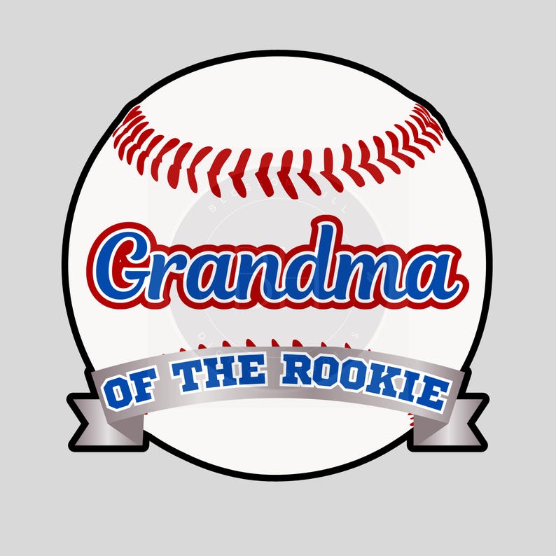 Rookie of the Year Baseball PNG Bundle: Family Sports Designs (digital ...
