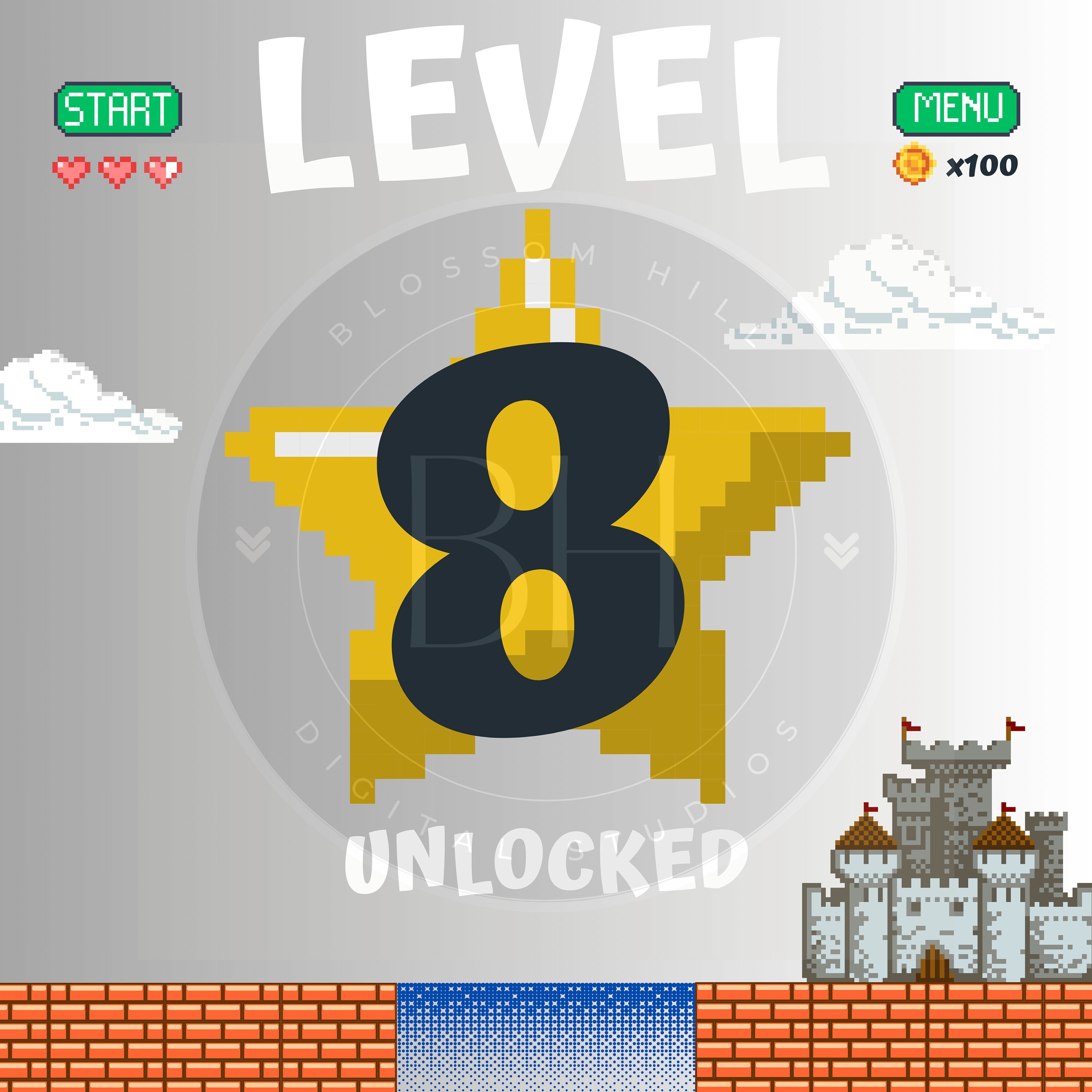 Level 8 Unlocked Birthday SVG, 8th Birthday Gamer Svg, 8 Years Old ...