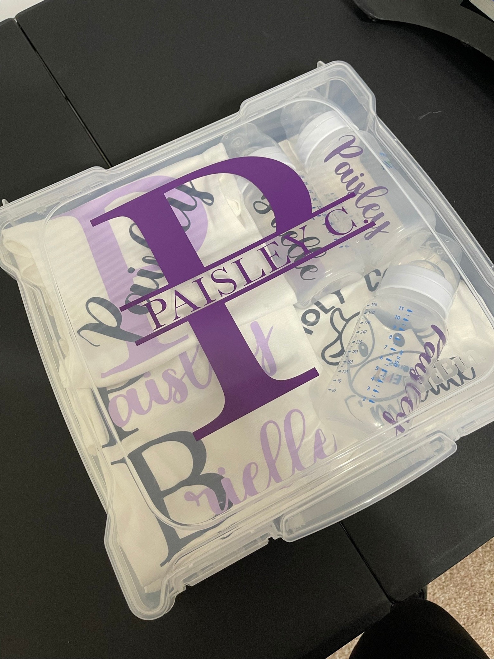 PERSONALIZED BABY BOX - Etsy