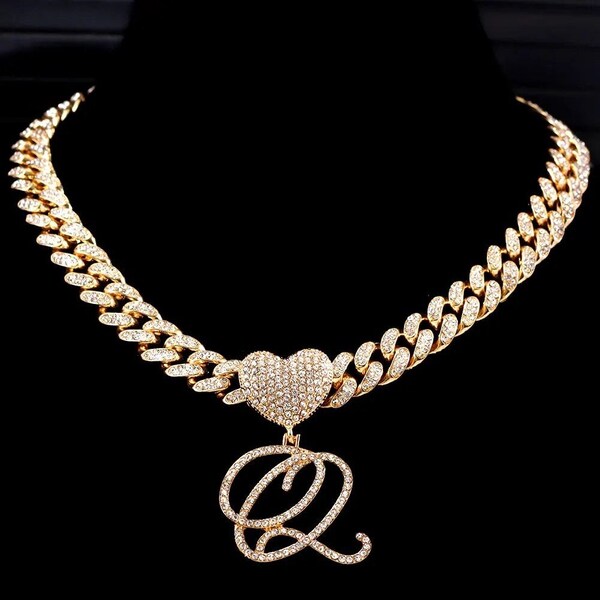 Iced Out Name Necklace - Etsy