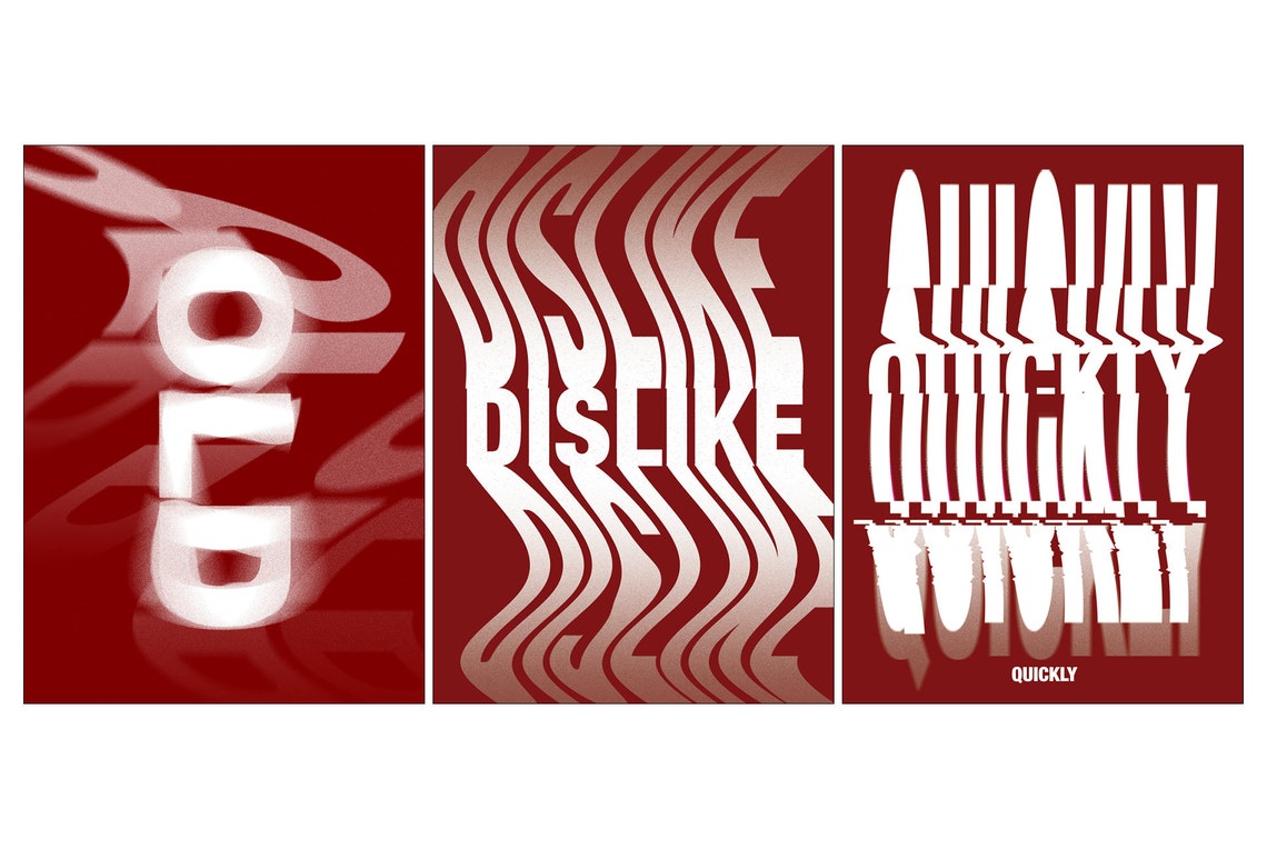 10 Editable Font Mockup PSD, Poster Template, Distorted Font, Fancy ...