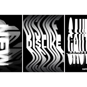 10 Editable Font Mockup PSD, Poster Template, Distorted Font, Fancy ...