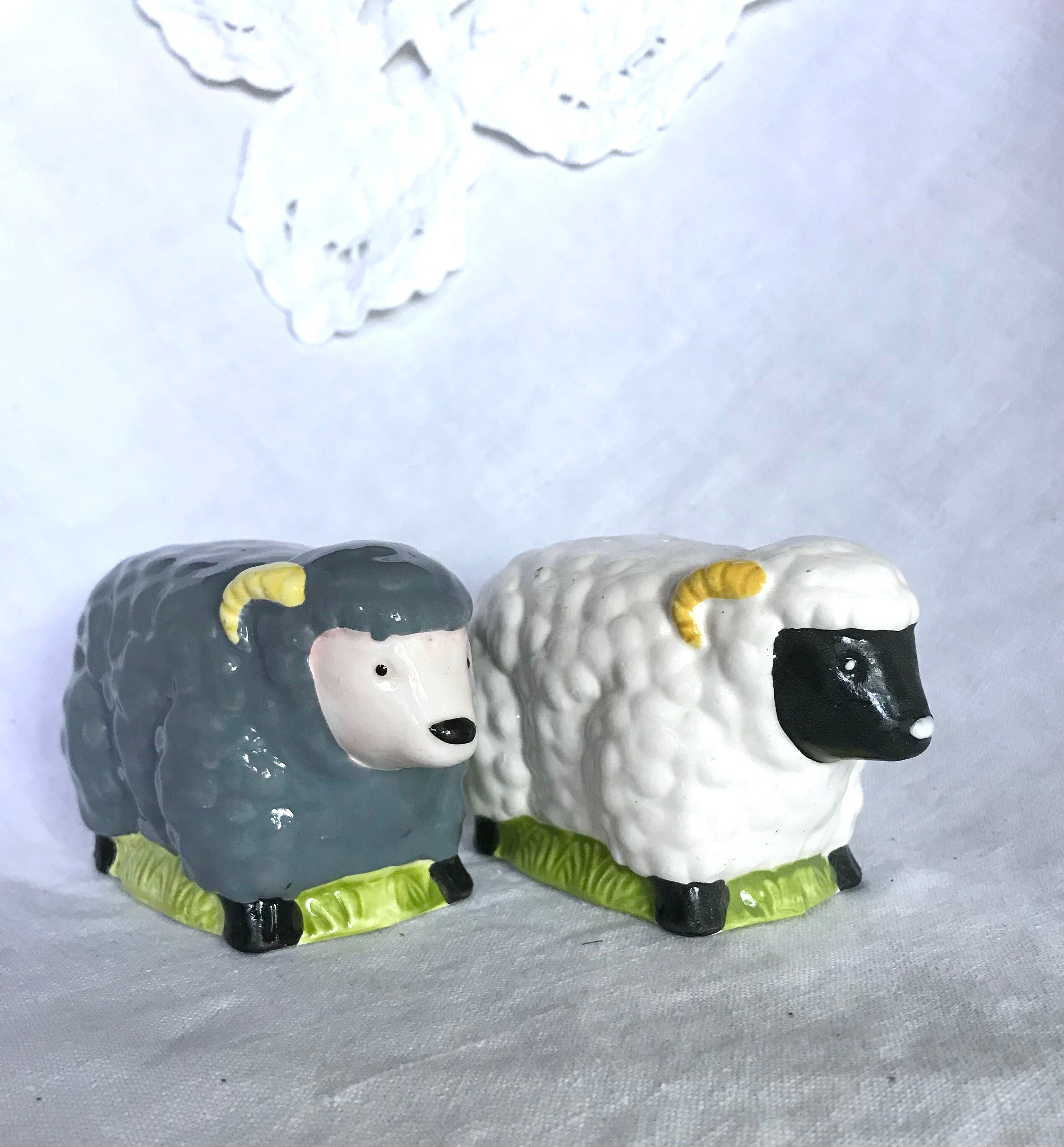 Sheep Salt and Pepper Shakers - Etsy