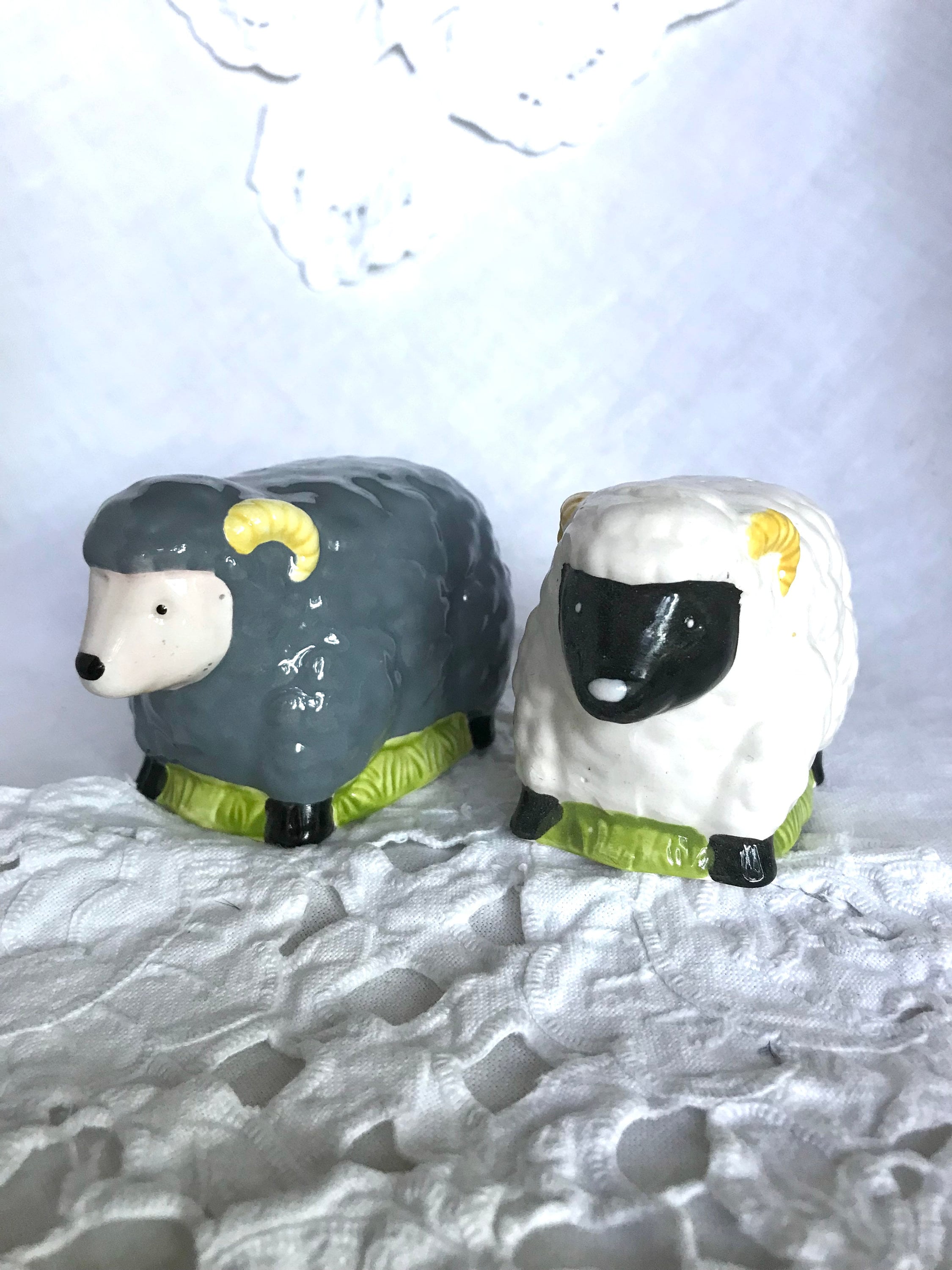 Sheep Salt and Pepper Shakers - Etsy