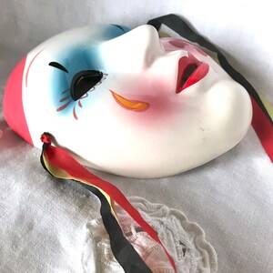 Ceramic Wall Mask - Etsy