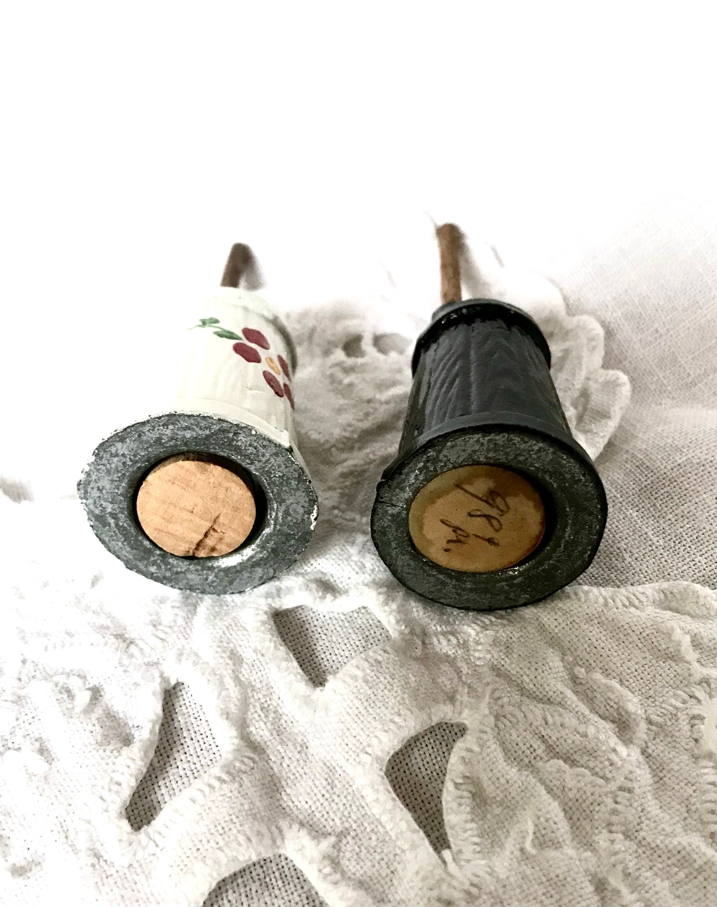 Vintage Butter Churn Salt & Pepper Shaker Set - Etsy