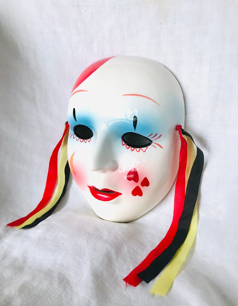 Ceramic Wall Mask - Etsy