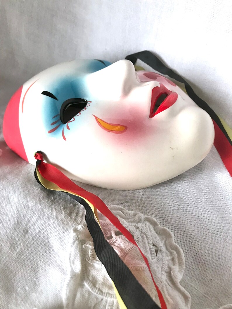 Ceramic Wall Mask - Etsy