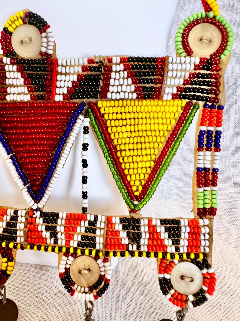 Maasai Beaded Necklace - Etsy
