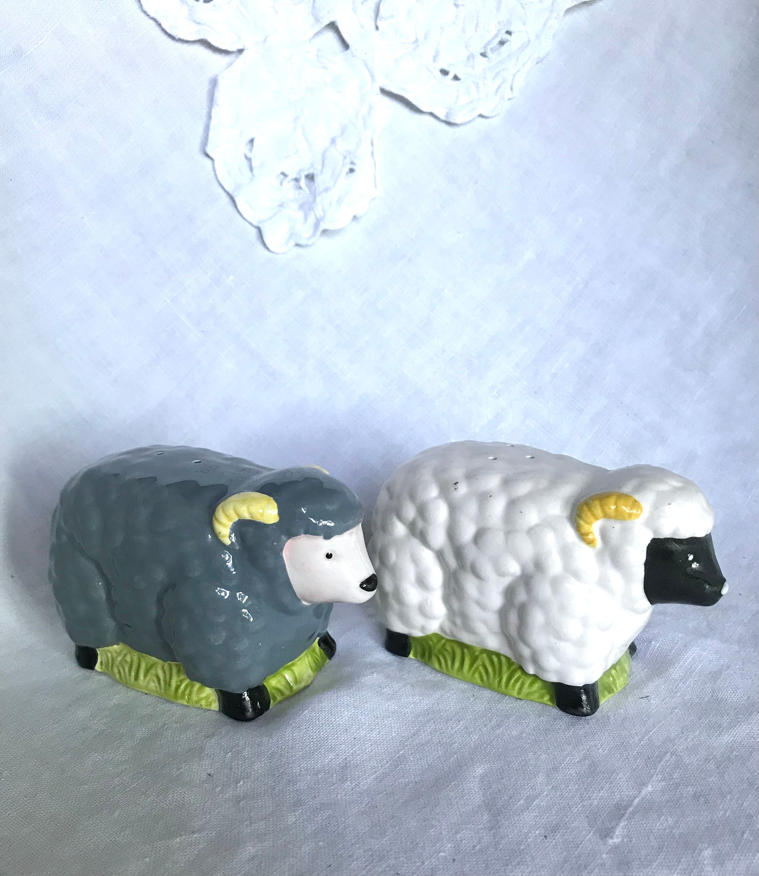 Sheep Salt and Pepper Shakers - Etsy