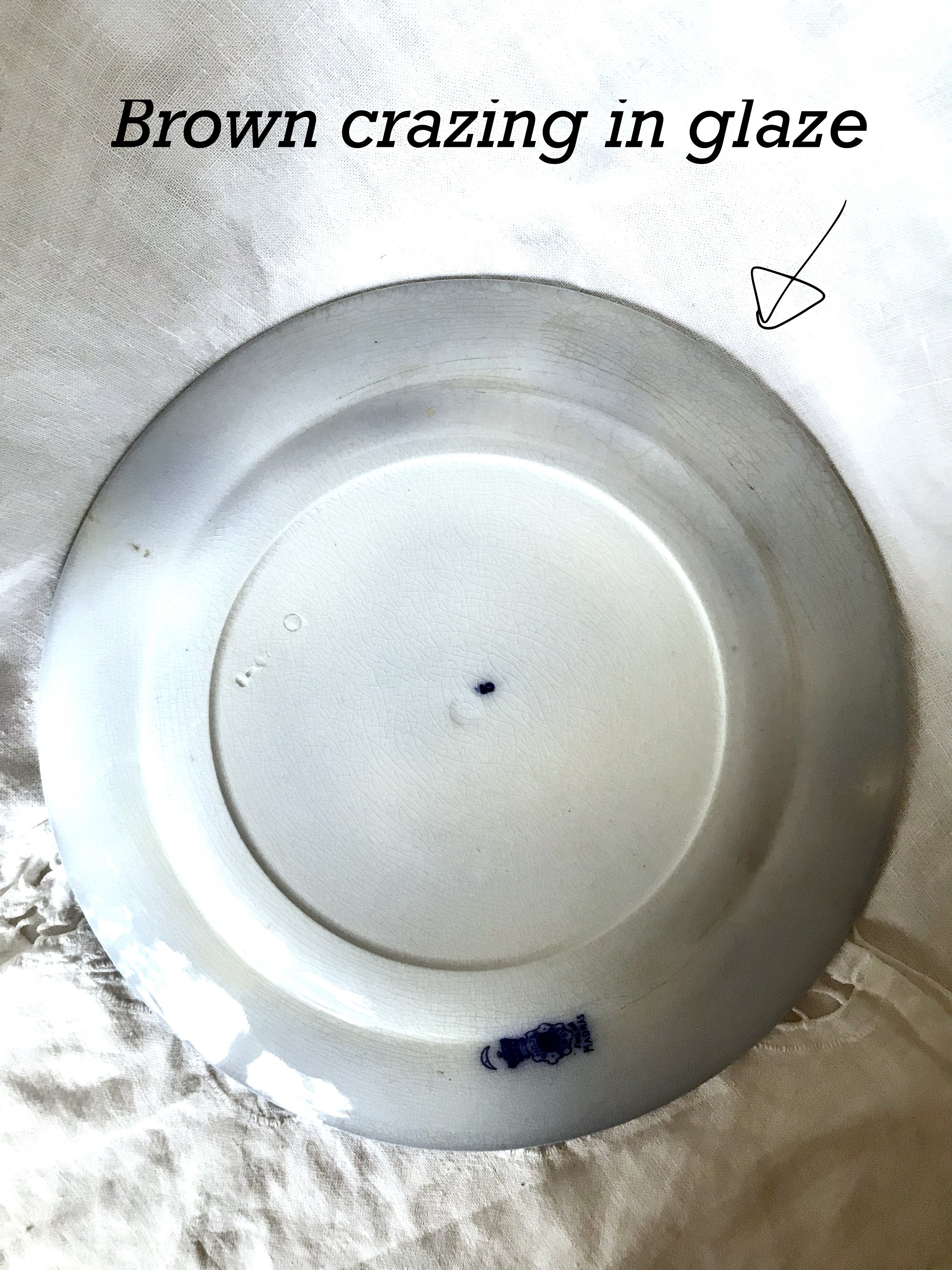 Antique Royal Doulton Flow Blue Madras Dinner Plate - Etsy